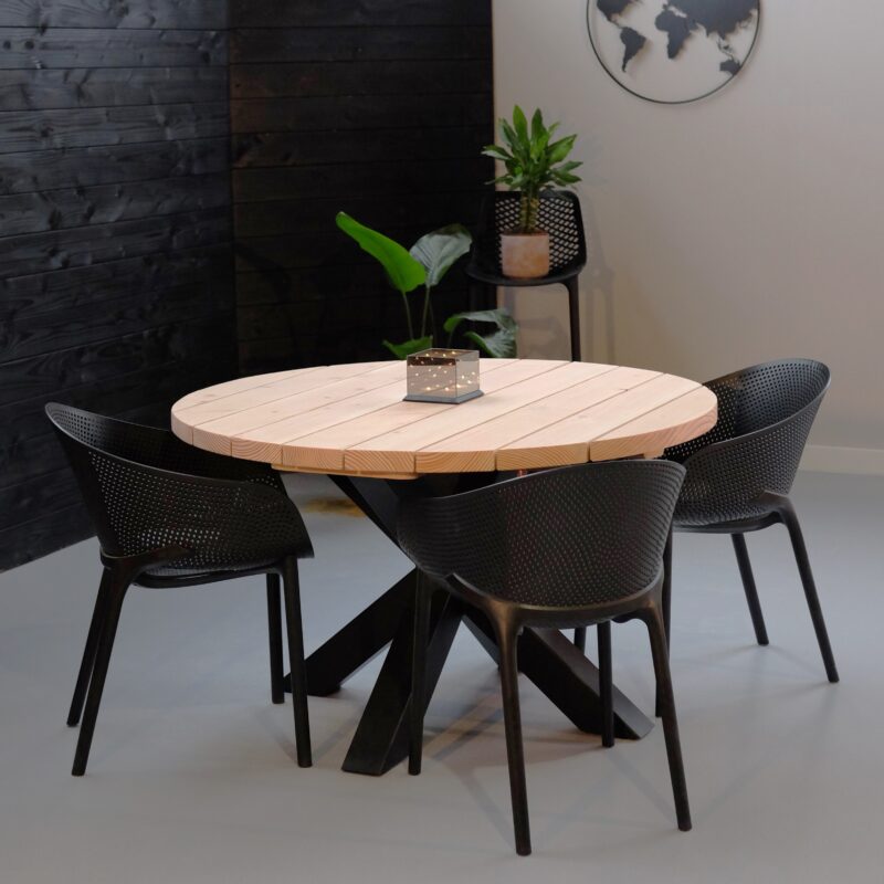 Tuintafel Tamara | Trapezium Poten | Douglas Hout